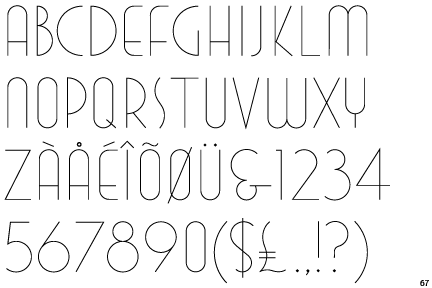 Fontscape Home > Dimensions > Thin